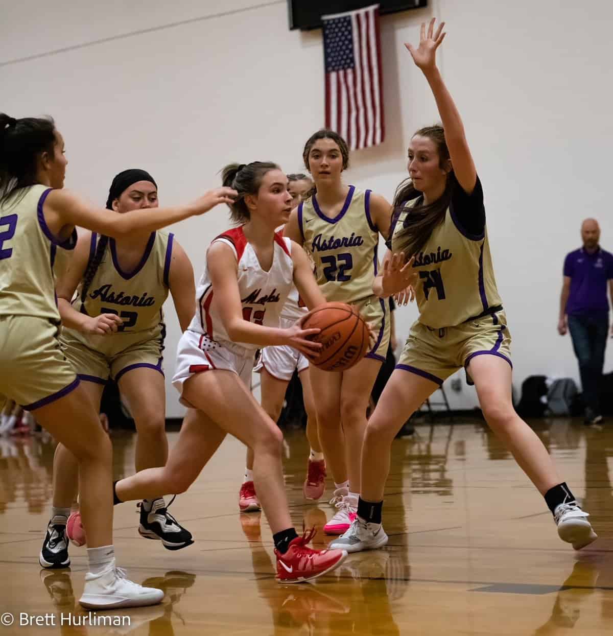 Tillamook High School JV Girls Basketball Notches Win Against Astoria ...