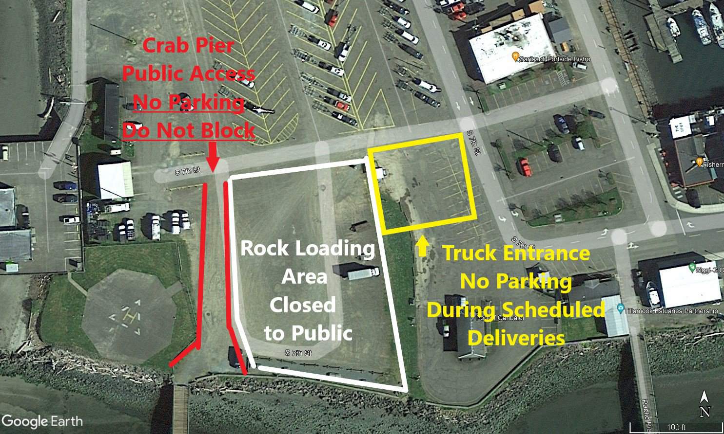 PORT OF GARIBALDI PREPARES FOR JETTY ROCK TRANSPORT, CLOSING AREAS FOR ...