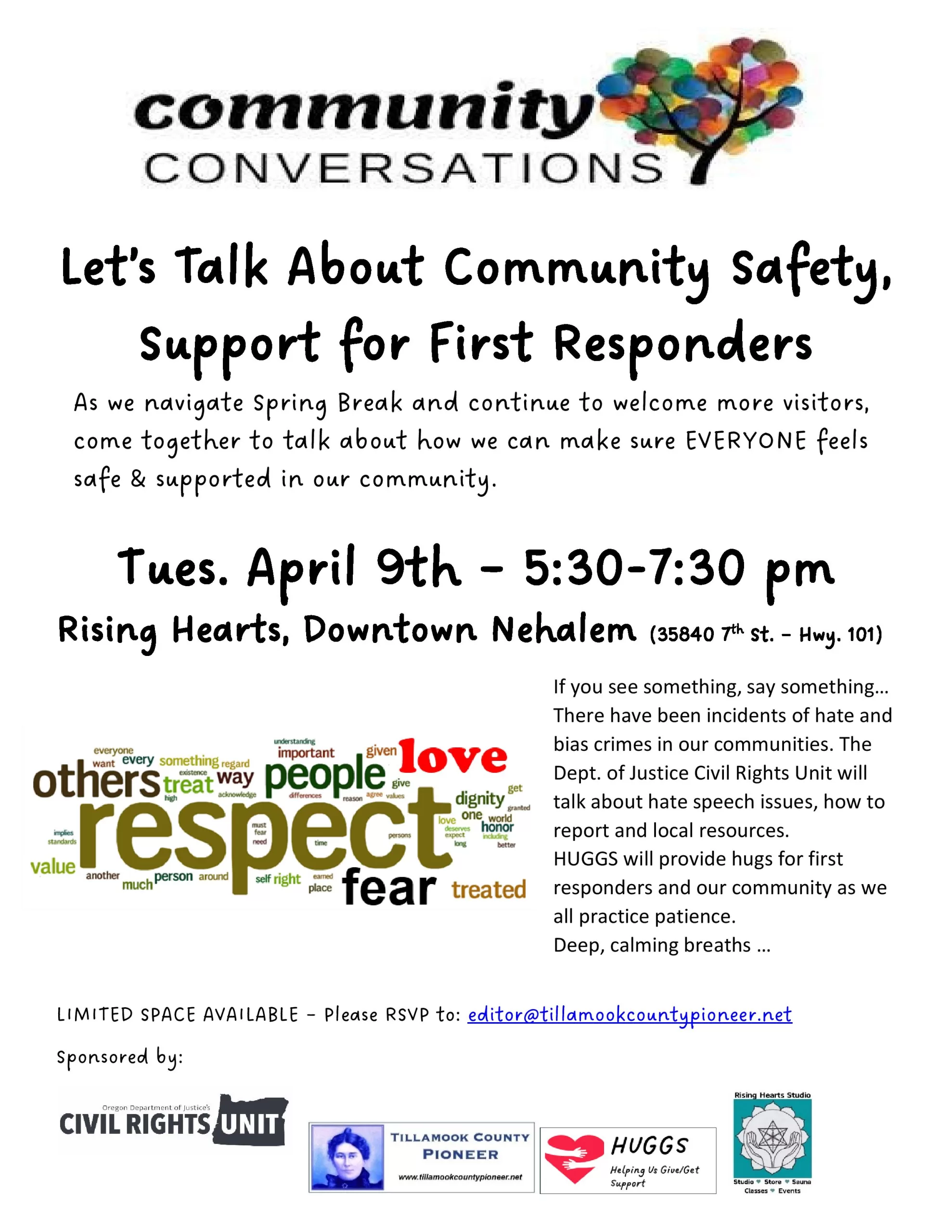 COMMUNITY CONVERSATIONS IN NORTH COUNTY: Let’s Talk About Community ...