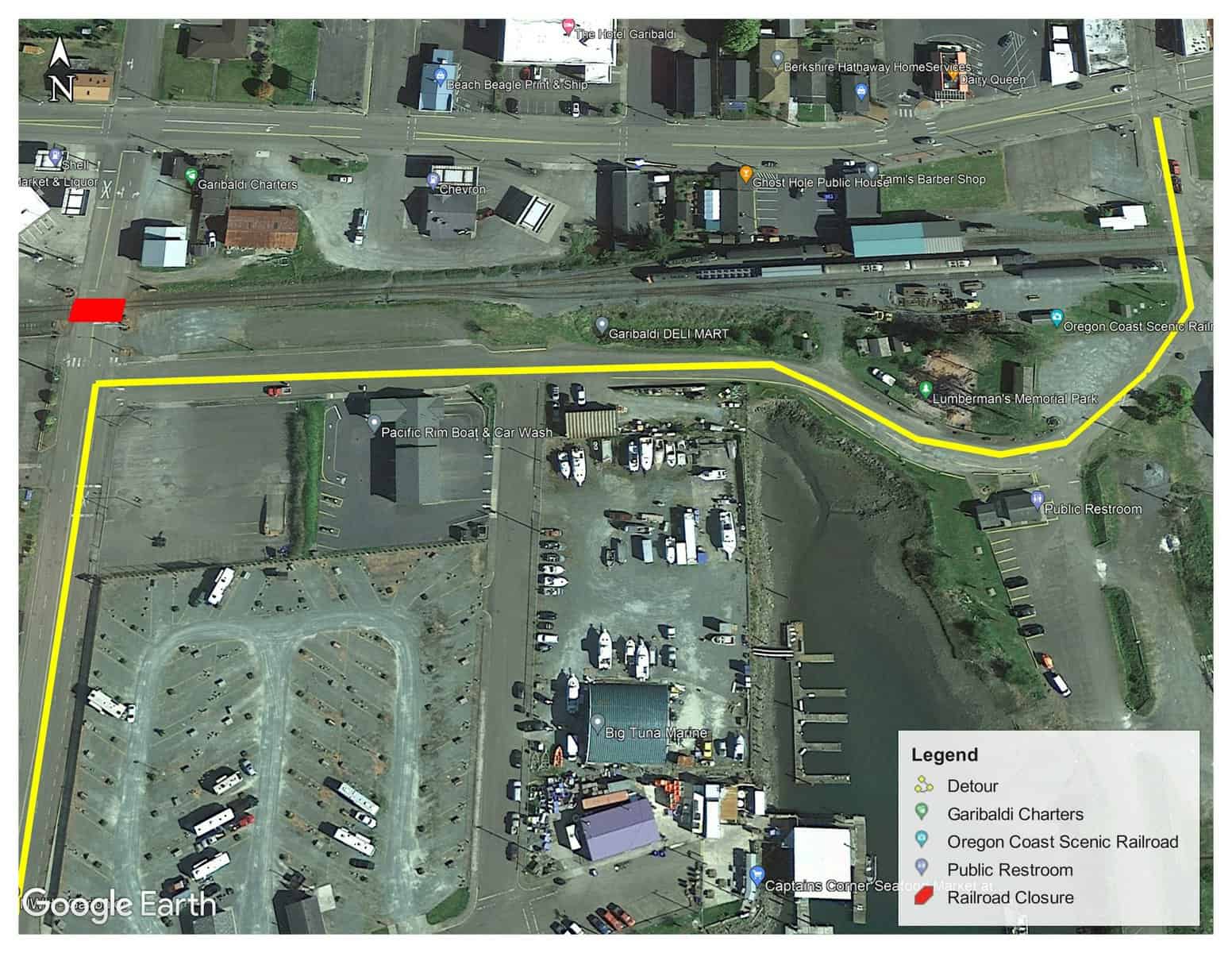 PORT OF GARIBALDI UPDATES: ROAD CLOSURE – 7th Street – Main Port ...