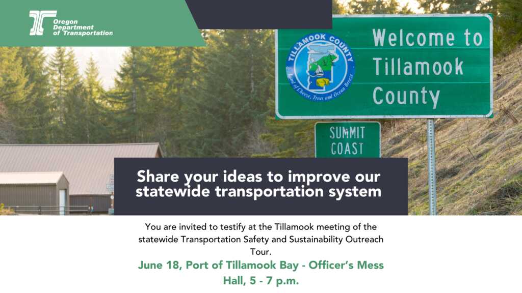 StatewideTransportation Safety & Sustainability Outreach Tour in ...