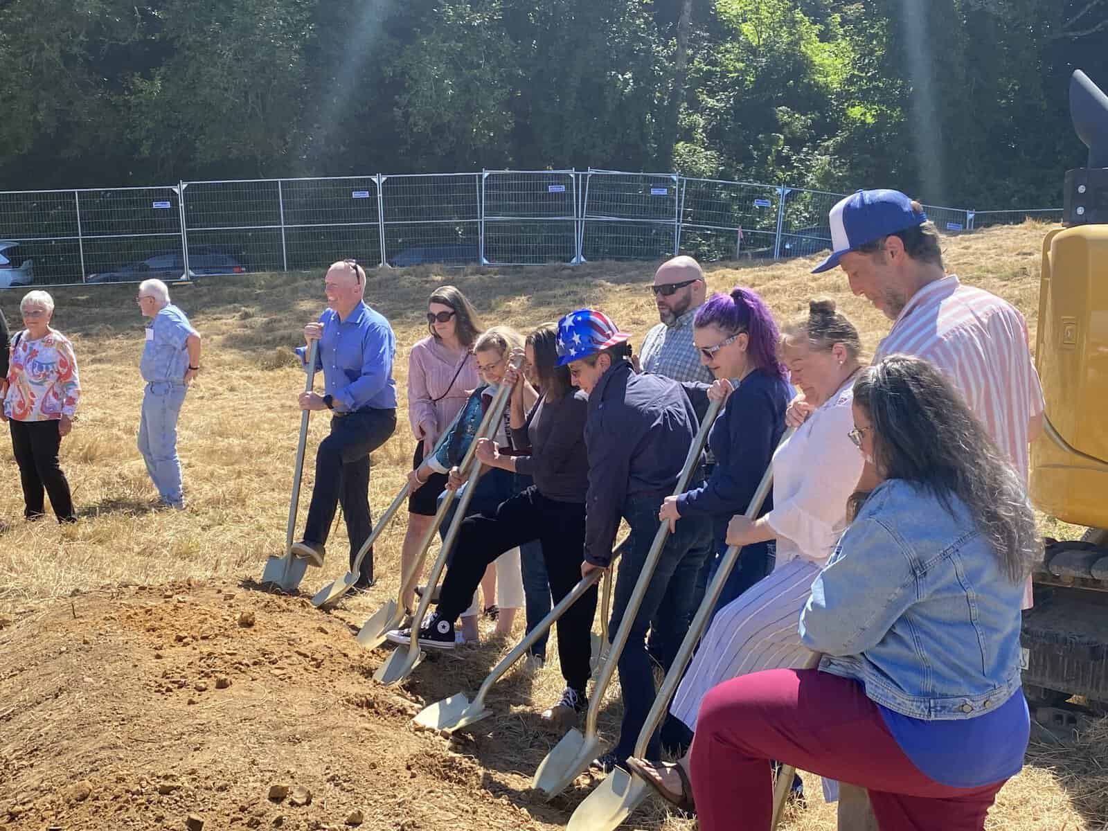 Groundbreaking Celebration for Nehalem Bay Health Center Held Saturday ...