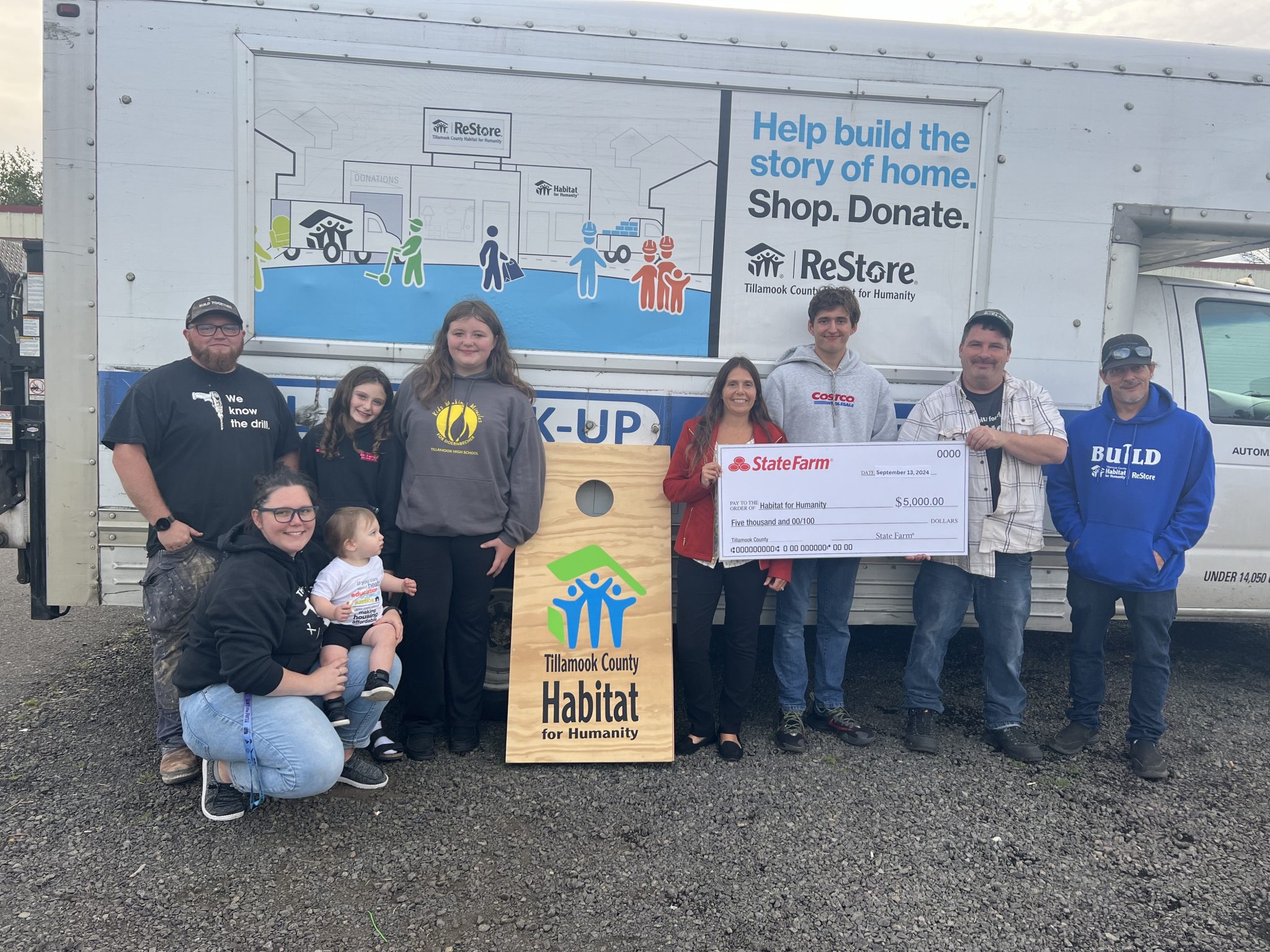 State Farm Awards Matching Grant to Tillamook County Habitat for ...