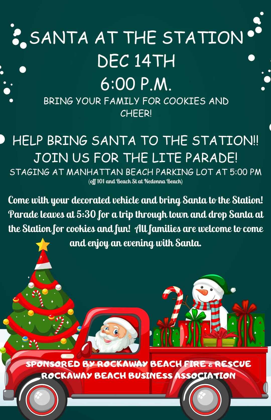 Santa’s Tillamook County Christmas Tour: Simply Charming Annual Children’s Christmas Celebration ...