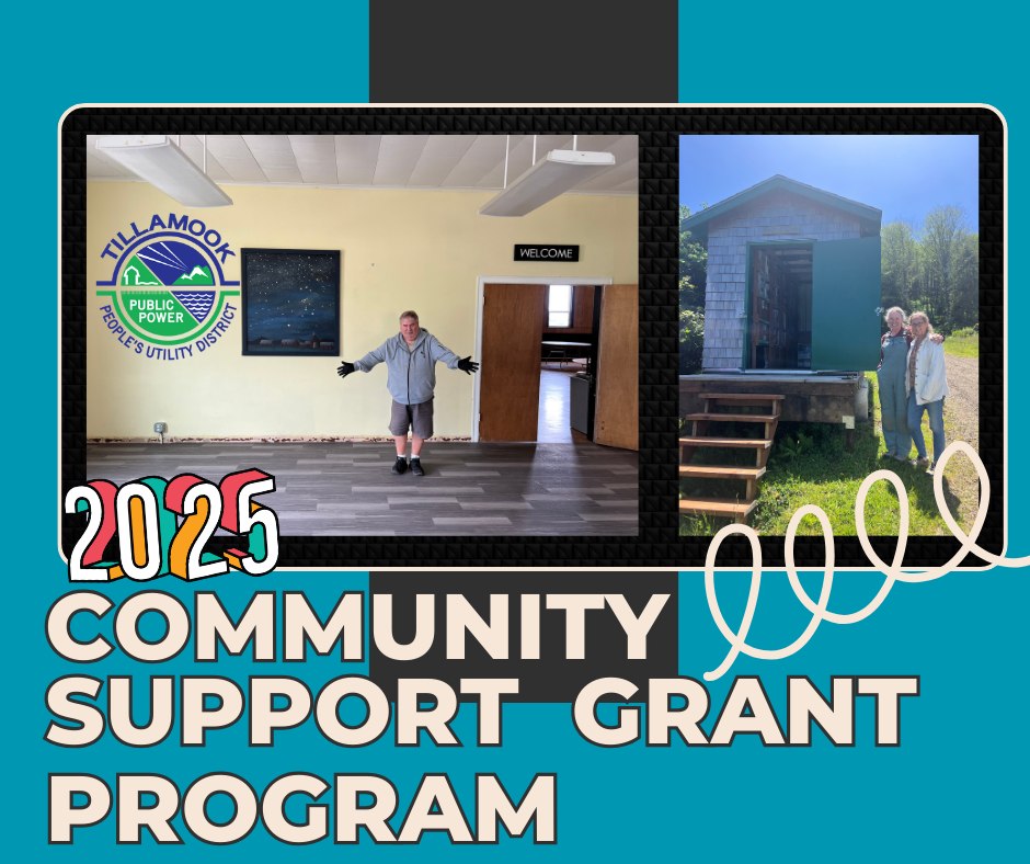 Tillamook PUD 2025 Community Support Grants Awarded – Tillamook County ...