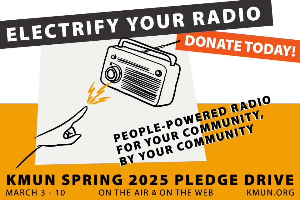KMUN Community Radio Pledge Drive: “Talk of the Town” Podcast with Pioneer Editor Laura Swanson ...