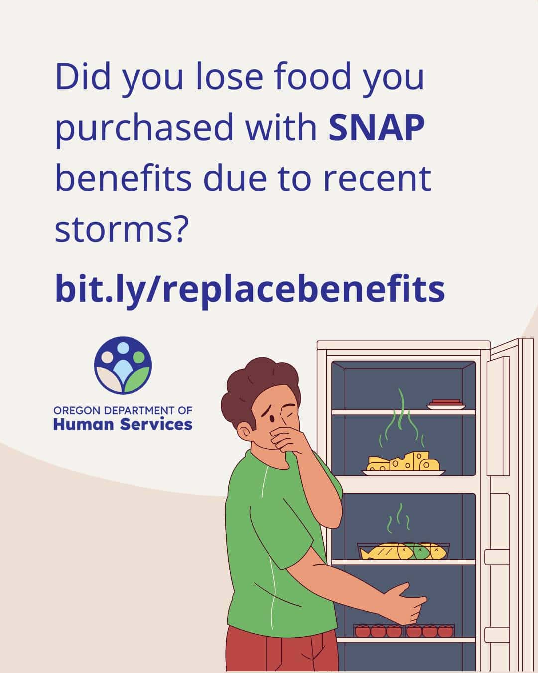 OREGON DEPT. OF HUMAN SERVICES (ODHS): SNAP recipients in 19 Oregon ...