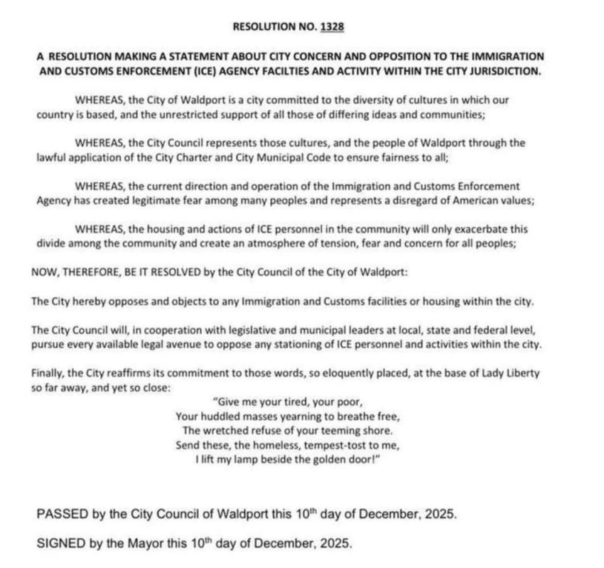 INDIVISIBLE WAVES: VICTORY IN WALDPORT DEC. 10; Resolution 1328 PASSES ...