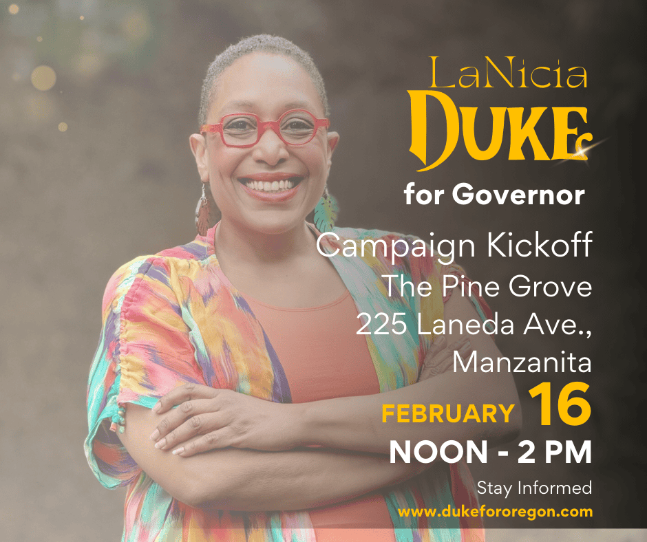 LaNicia Duke Launches Campaign for Governor – Campaign Kickoff in ...